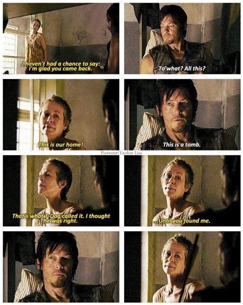 Daryl And Andrea Carol Quotes Twd Carol X Daryl