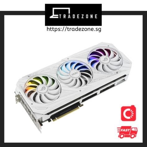Asus Rog Strix Geforce Gtx 3070 Oc Limited Edition White Colour