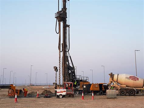 Controlled Modulus Columns CMC Soil Improvement Technique Menard Meca