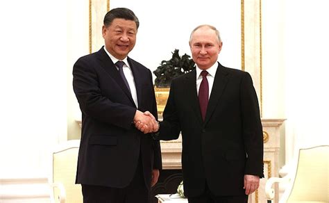Meeting With President Of Peoples Republic Of China Xi Jinping • President Of Russia