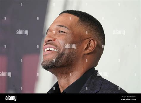 Former Football Player And Tv Host Michael Strahan During The Fox