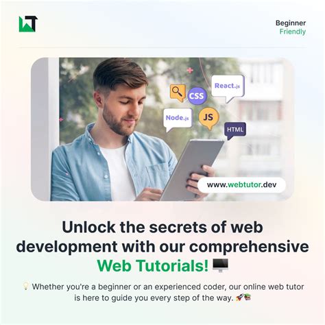 Unlock The Secrets Of Web Development With Our Comprehensive Web Tutorials Webtutor