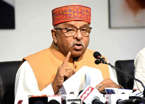 Patna Bjp Mp Ravi Shanker Prasad Addresses A Press Conference