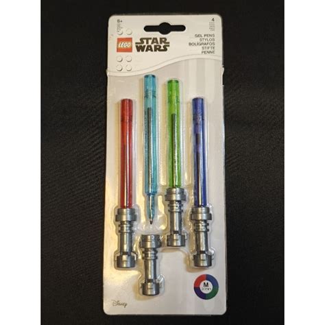 【台灣現貨】lego 樂高 Star Wars 星戰光劍原子筆 4隻盒 蝦皮購物