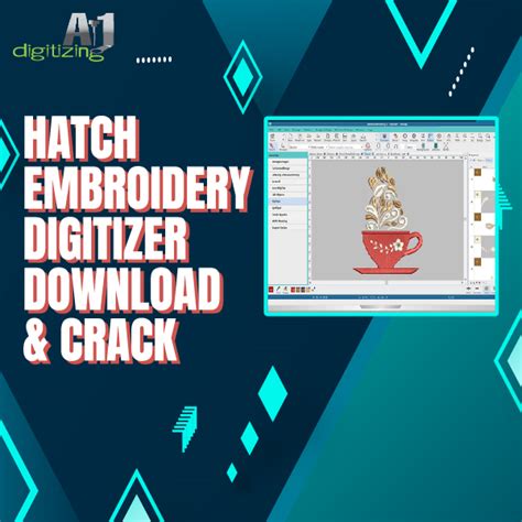 Hatch Embroidery Digitizer Crack Download
