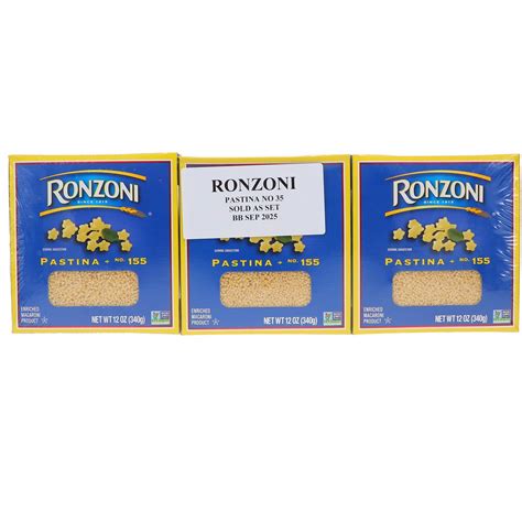 Ronzoni Pastina 12 Oz 3 Pack