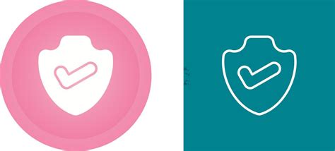 Sheild Cheque Vector Icono 40618128 Vector En Vecteezy