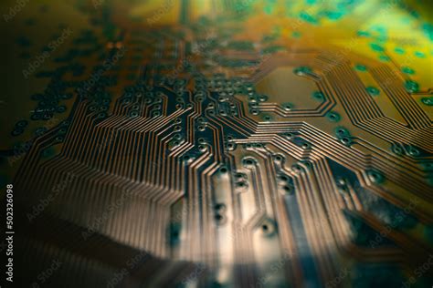 Electronic Circuit Board Background Abstract Digital Technology Background Electronic Computer