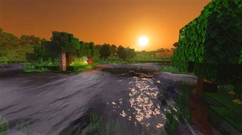 Minecraft PE Ultra Realistic MCPE Shader Pack Cinematic Minecraft Relaxing Video YouTube