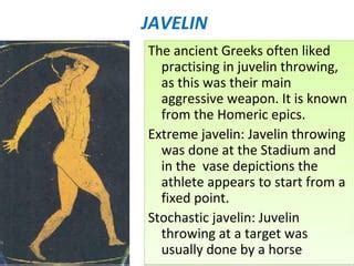 Olympic Games In The Ancient Years PPT