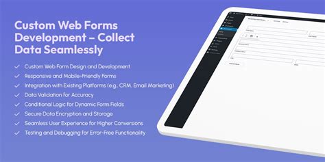 Collect Data Seamlessly With Custom Web Forms Development