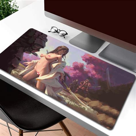 Hentai Anime Girl Mouse Pad Gamer คอมพวเตอรพรเมยม Mousepad เซกซ Big Boobs เมาสสาหรบ