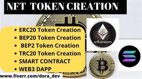 Create Solidity Erc20 Nft Web3 Dapp Bep20 Token Smart Contract Ico By Doradev Fiverr