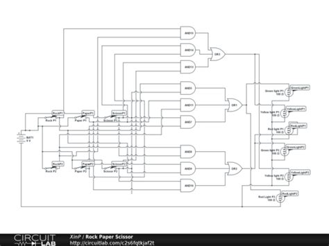 Rock Paper Scissor Circuitlab