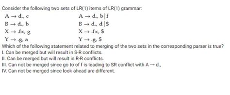 Compiler Design Madeeasy Full Length Test 2019 Compiler Design Parsing