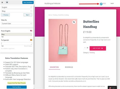 wordpress string translation tutorial and easiest plugin for any string