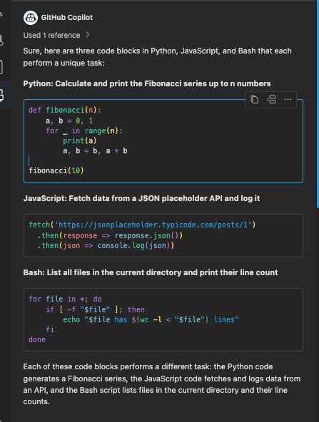 Consider Different Keybinding For Navigating Between Chat Code Blocks · Issue 195281