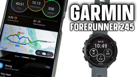 Garmin Forerunner 245 Unboxing My Watch Set Up My Run Settings Features Walkthrough Youtube