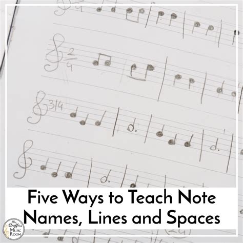 Four Corners Treble Clef Note Names And Words Mrs Stouffer S Music Room