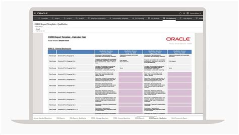 Esg Reporting And Enterprise Performance Management Oracle