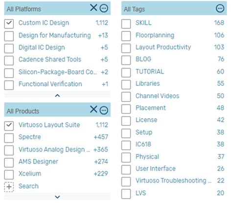 Video Search Tips Get The Most Out Of The Cadence Learning And Support Portal Academic
