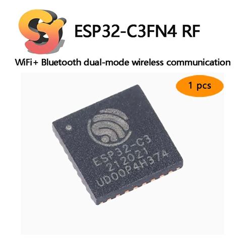 Hàng Có Sẵn 1 Chiếc Esp32 C3fn4 Rf Rf Wifi Bluetooth Chế độ Kép Giao Tiếp Không Dây 32c3fh4