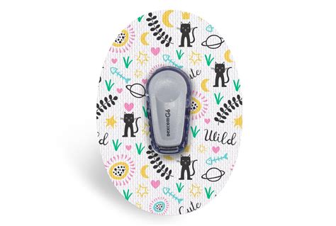 Shop Space Cats Patch Dexcom G6 One Today Protect Your Cgm