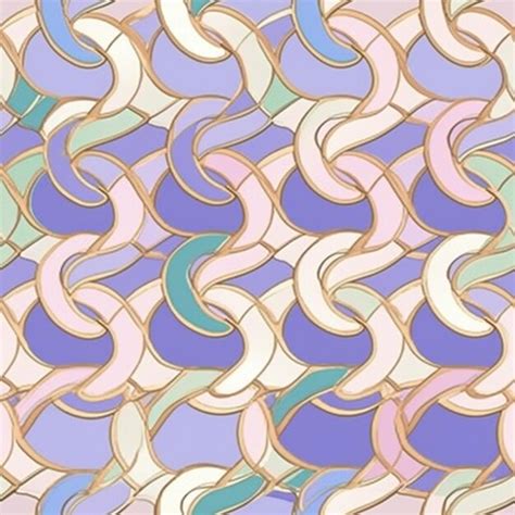 Premium Ai Image A Colorful Abstract Pattern With Swirls And Lines Generative Ai
