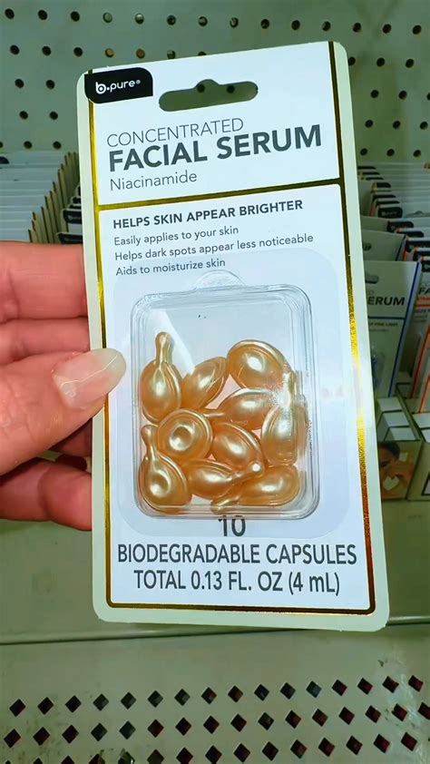 Suero De Niacinamida En Cápsulas Para El Rostro En Dollar Tree 🌳🌳🌳🌳