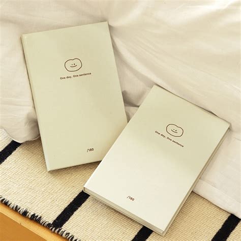 스마일연구소 오늘의 기분 일기장 짧은 한문장 다이어리 6개월용 데코스티커 1장