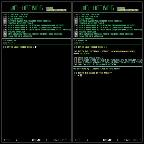 H3x Cyber Security Tool For Hacking Wireless Connections Using Built