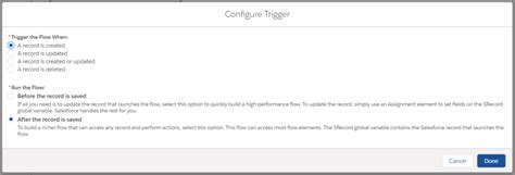 record triggered flow before save vs after save salesforce time