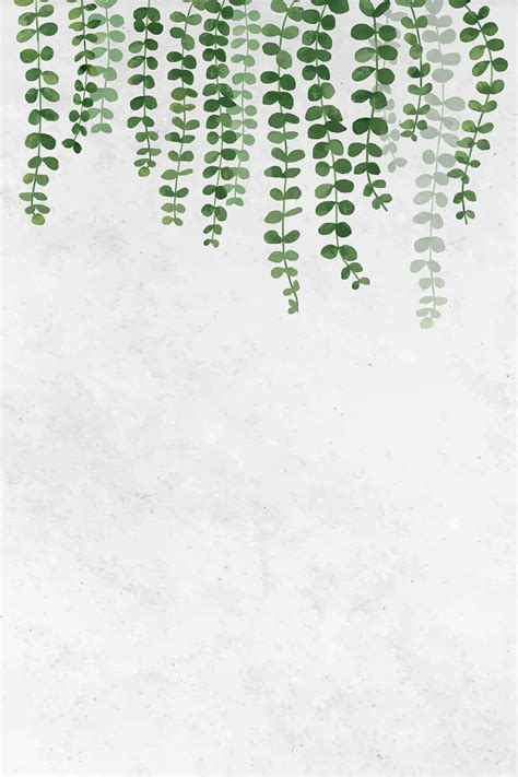 Blank Leafy Frame Design Vector