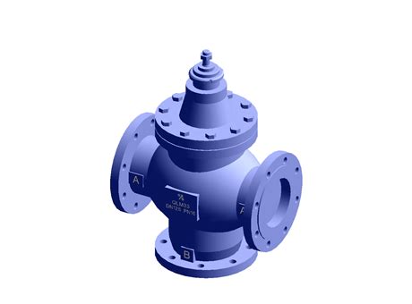 Spirax Sarco Free Cad Models Qlm33 And Qld33 Series Control Valves