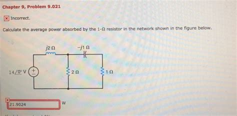 Solved Chapter 9 Problem 9 018 EX Incorrect Find The Chegg Com