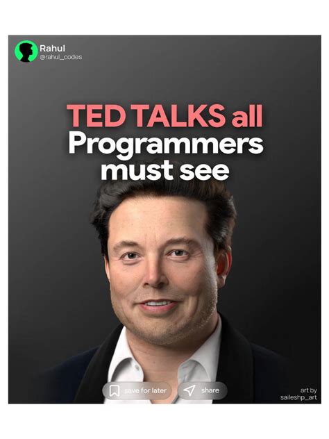 Ted Talks All Programmers Must See Pdf