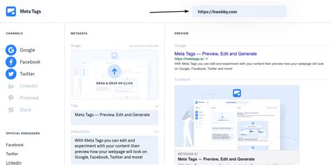 how to generate social media meta tags for your website 2 easy steps