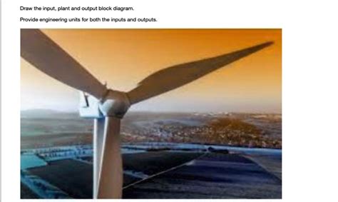 Draw The Input Plant And Output Block Diagram Provide Engineering