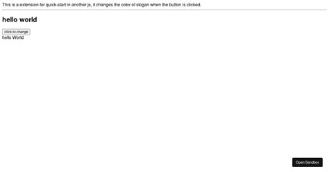 sifo vue quick start forked codesandbox