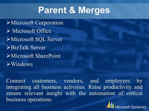 Microsoft Dynamics AX Enterprise Resource Planning PPT
