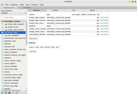 Postbird On Ubuntu 1910 Manjaro Dot Site
