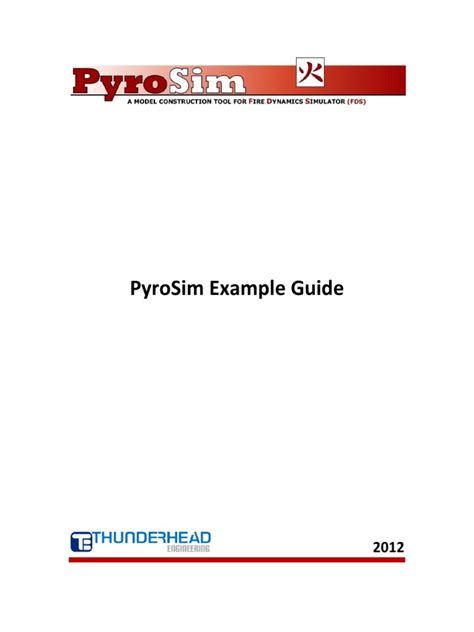 Pyro Sim Examples Pdf 3 D Modeling Computer File