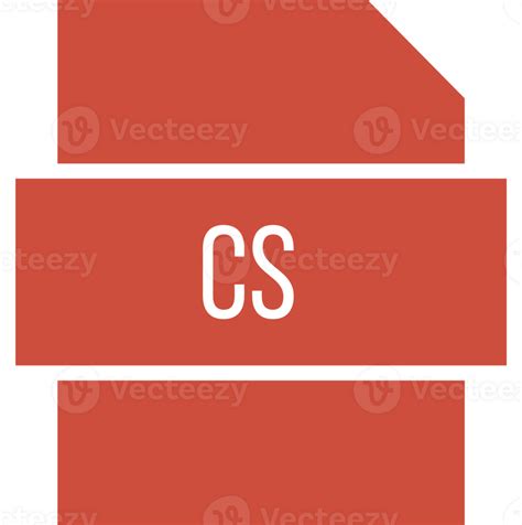 Cs File Extension Icon Rounded And Color Fill 66499393 PNG