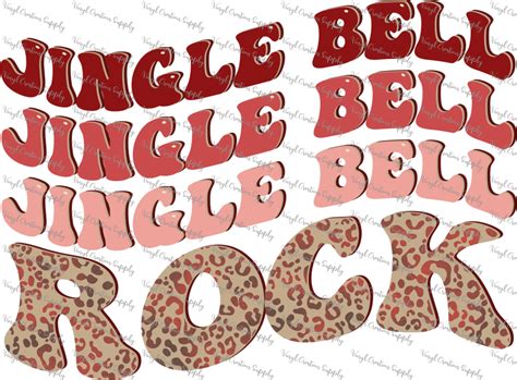 Jingle Bell Rock Vinyl Creation Supply