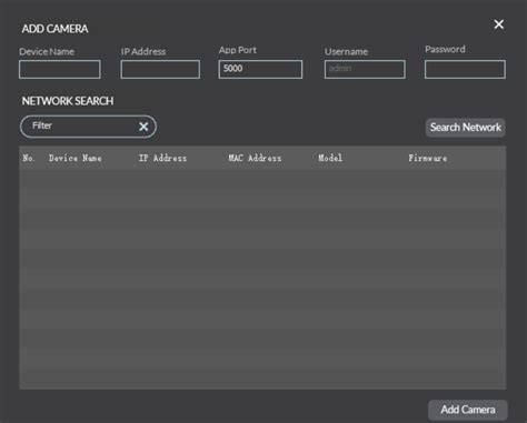 Add Cameras Iv Cam Series Manual