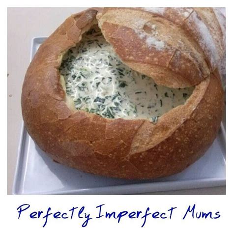 Spinach Dip Cob Loaf Recipe