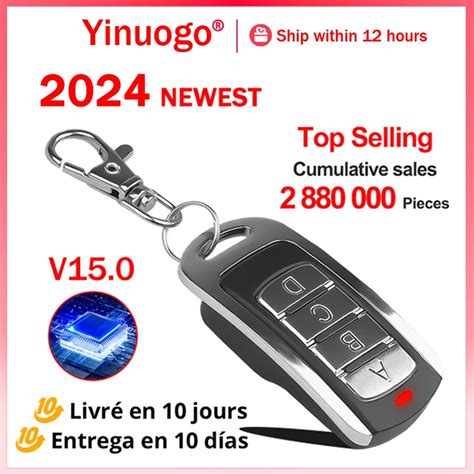 차고 문 원격 제어 복사기 287mhz 868mhz 다중 주파수 코드 그래버 복제 게이트 오프너 티몬