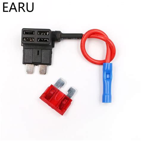 💥ready Stock💥 Fuse Holder Add To Circuit Tap Adapter Atm Apm Auto For Fuse Blade Micro Mini