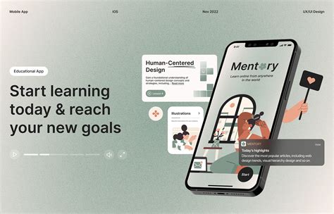 Mentory Educational Mobile Application On Behance
