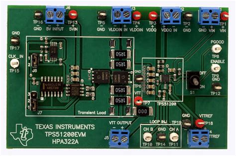 Tps51200evm Tps51200 吸入输出 Ddr 终止稳压器 德州仪器 Cn